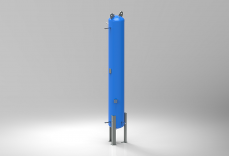 Vertical High Pressure Receivers 250# DWP | RVSCorp